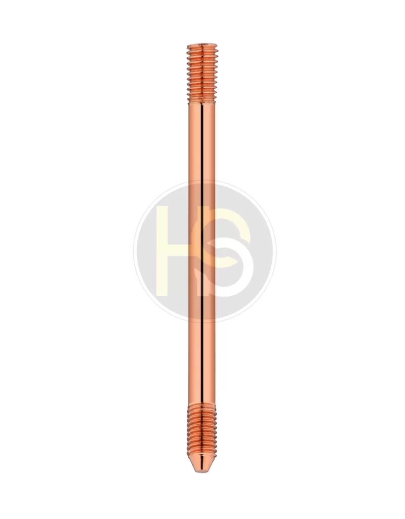 Copper Bond Grounding Rod with Single side Thread » Shree Hari Copper Bond